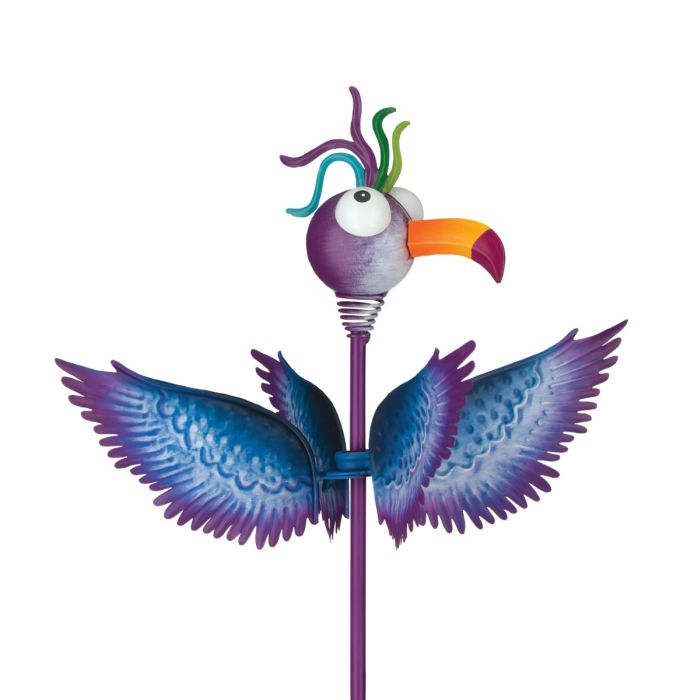 Goofy Spinner Stake - Crane — Outdoor Rooms by Design