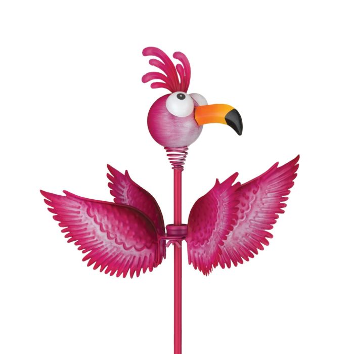 Goofy Spinner Stake - Flamingo — Outdoor Rooms by Design