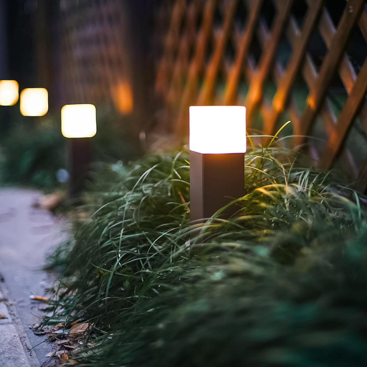 ALP51 8-Pack LED Landscape Pathway Lights Package, 2700K 2W Low Voltag ...