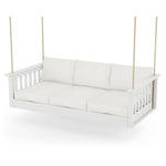 POLYWOOD Vineyard Daybed Swing — Outdoor Rooms by Design