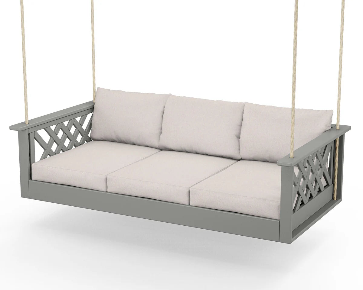 POLYWOOD Country Living Wovendale Daybed Swing Frame (No Cushions ...