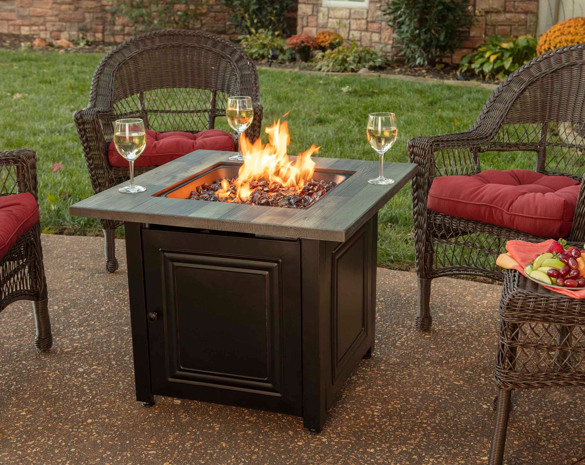 Fire Pits & Heaters — Outdoor Rooms by Design